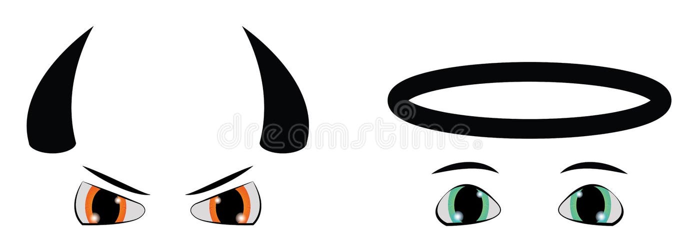 Good Eyes Devil Stock Illustrations – 133 Good Eyes Devil Stock ...