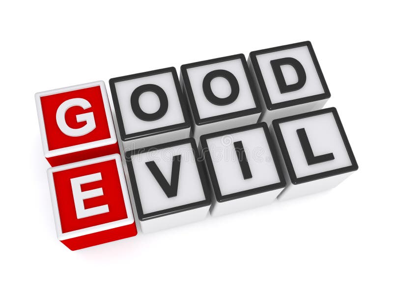 Good and evil symbol stock vector. Illustration of desaplusmn - 38216987