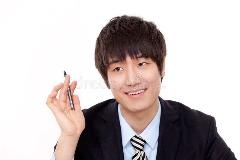 Good face business man. stock photo. Image of mature - 24631042