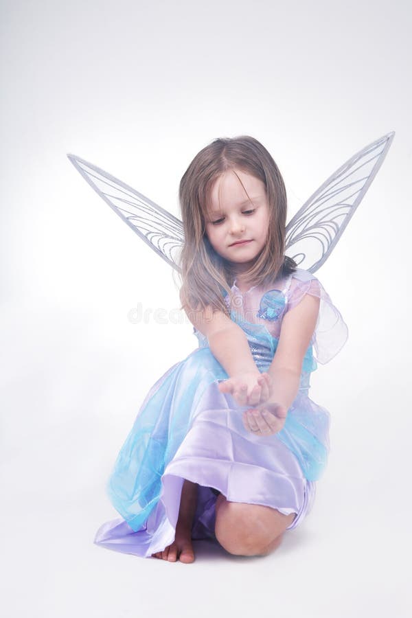 Crouching fairy stock image. Image of imaginary, chinese - 375153