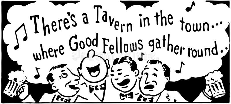 Good Fellows 2 stock vector. Illustration of beer, happy - 42097288