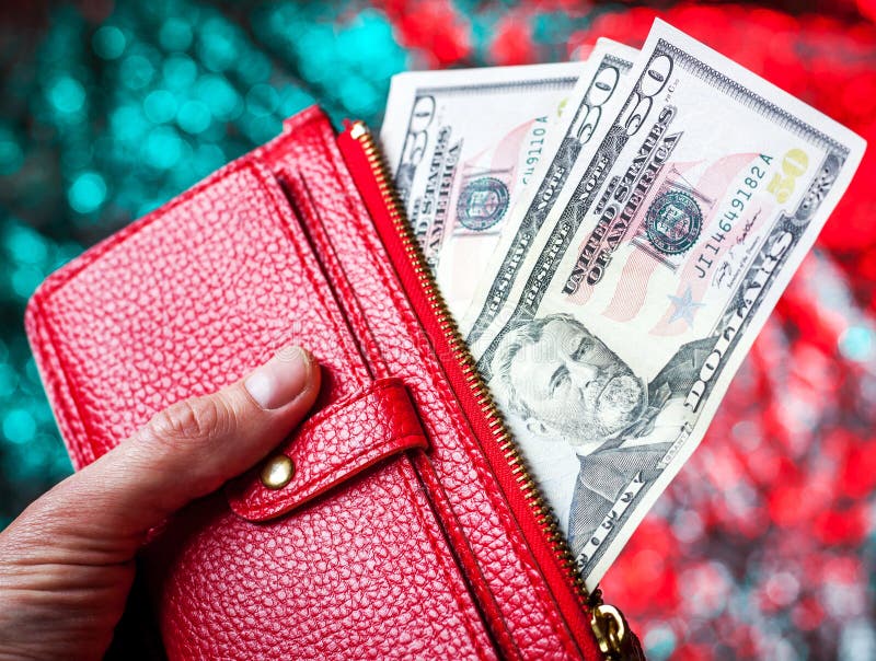 A good filled wallet stock image. Image of paper, payment - 40558337