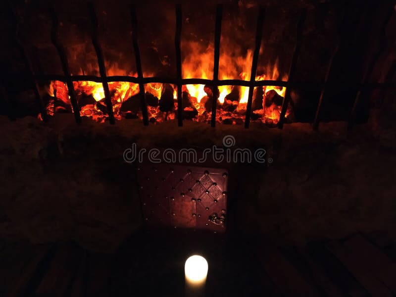 Good fire night rad yellow stock image. Image of fire - 184795113