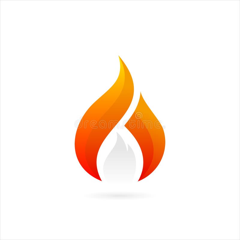 Good Fire Flame Logo Design Stock Vector - Illustration of classical ...
