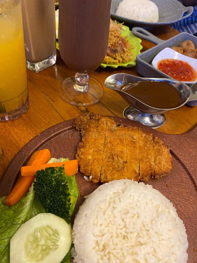 Good Food is the Foundation of Genuine Happiness Stock Photo - Image of ...