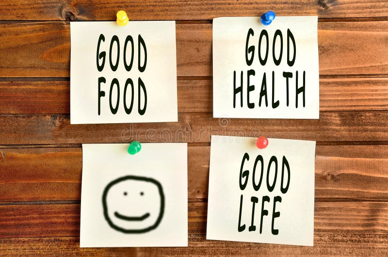 Good food Good life stock image. Image of information - 66279163