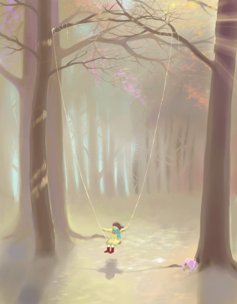 Child Alone Forest Stock Illustrations – 861 Child Alone Forest Stock ...