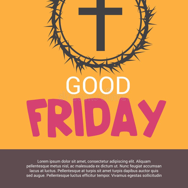 Good Friday. stock illustration. Illustration of faith - 90265133