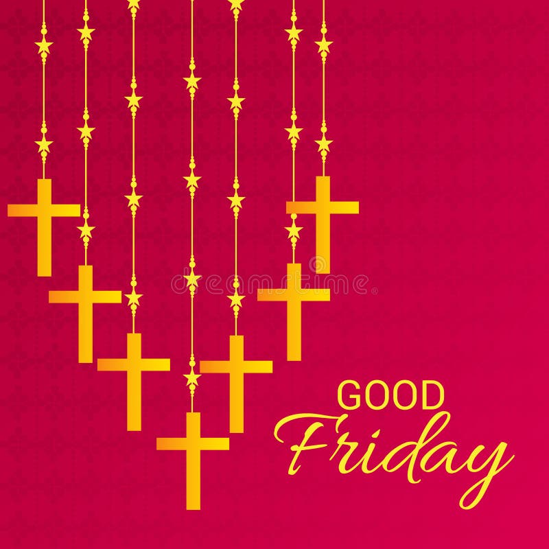 Good Friday. stock illustration. Illustration of text - 90265259