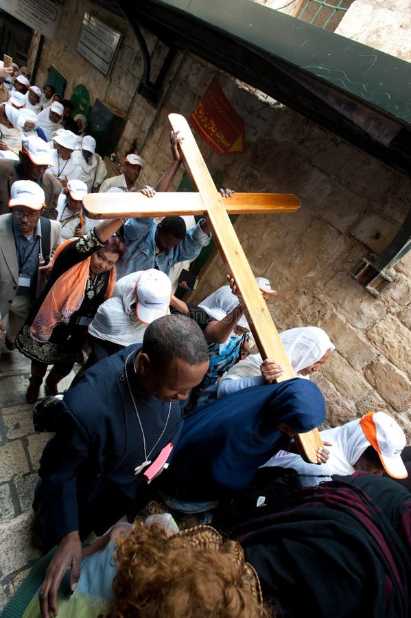 Good Friday in Jerusalem editorial photography. Image of city - 19278847