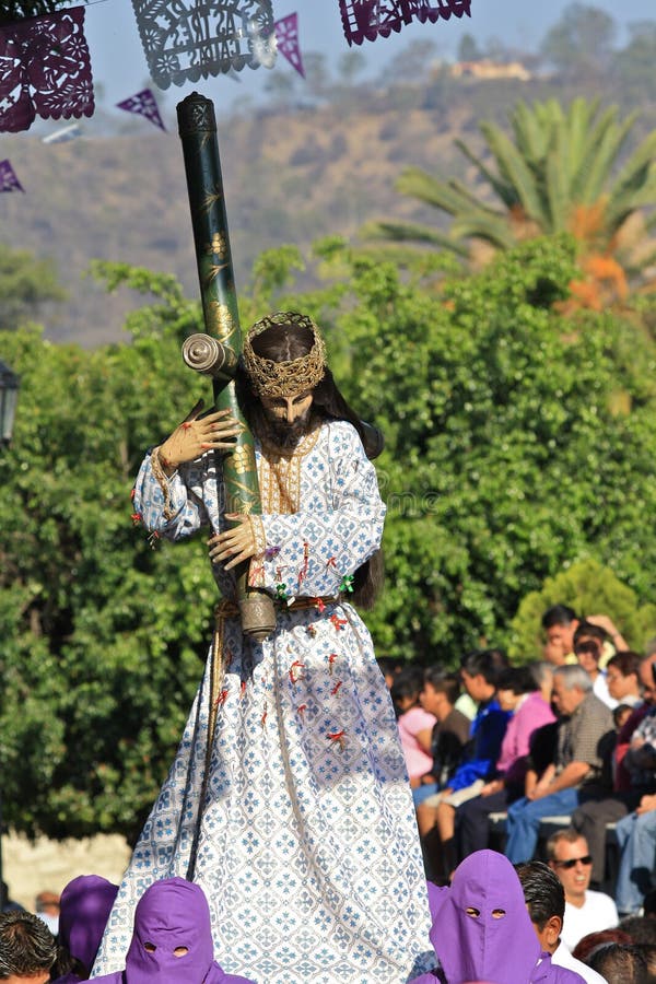 Good Friday in Oaxaca, Mexico Editorial Stock Image - Image of easter ...