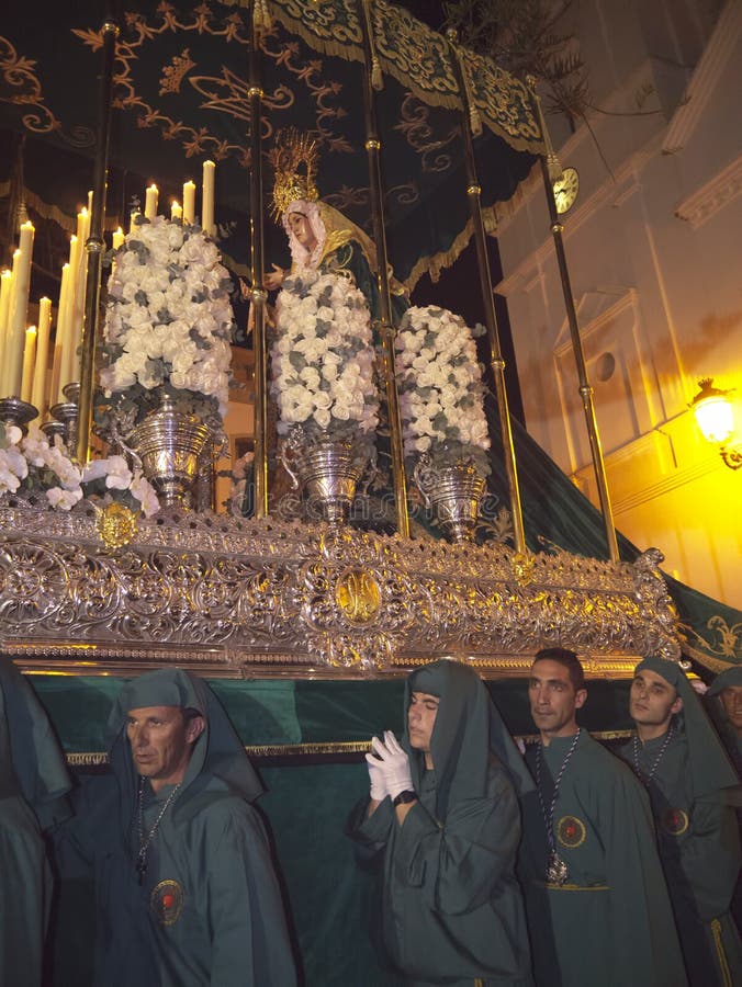 Good Friday Procession in Nerja Spain Editorial Photography - Image of ...