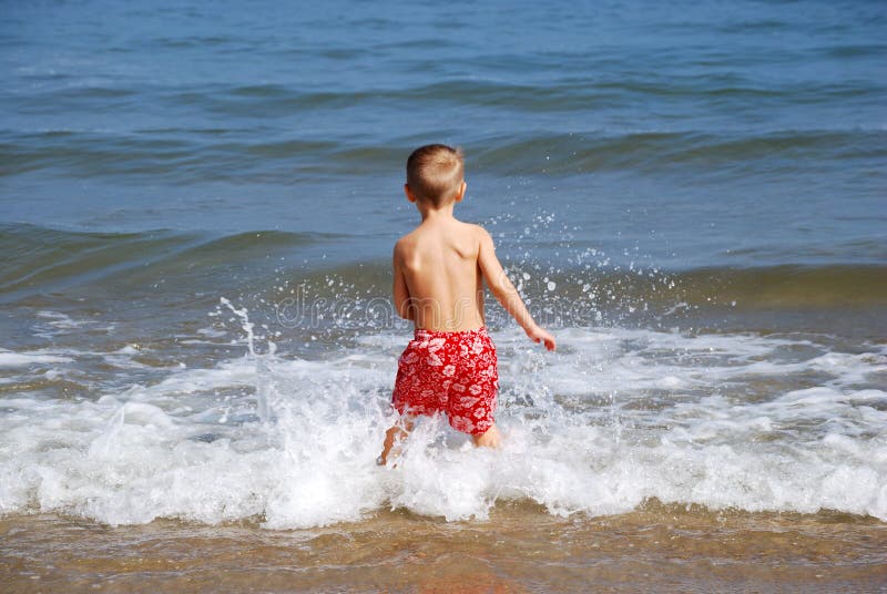 Good fun stock photo. Image of warm, tide, kicking, ocean - 3344886
