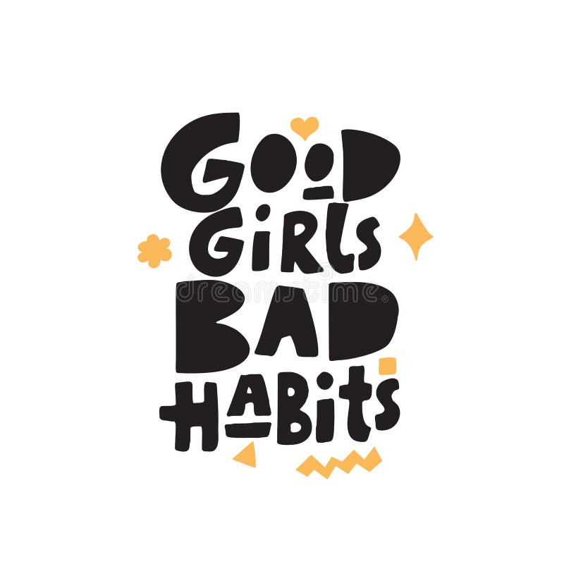 Good Habits Bad Habits Stock Illustrations 416 Good Habits Bad Habits