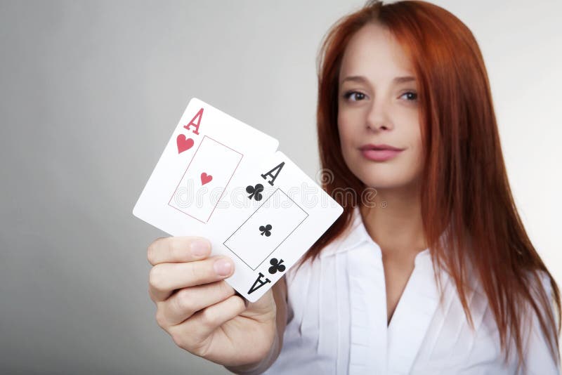 A good hand stock photo. Image of casino, attractive - 21673632
