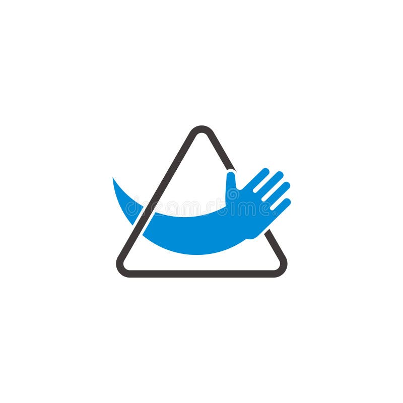 Good Hand Service with Smile Symbol Logo Vector Stock Vector ...