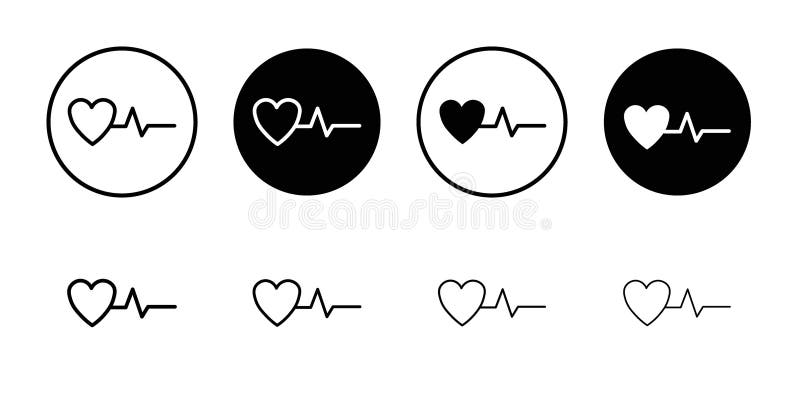 Good Health Icon Outline Vector for Web Ui Stock Vector - Illustration ...