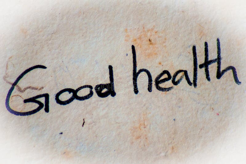 Good health stock photo. Image of write, typo, background - 44916946