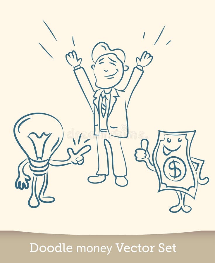 Good Idea, Conceptual Illustration for a Good Idea. Isolated on White ...