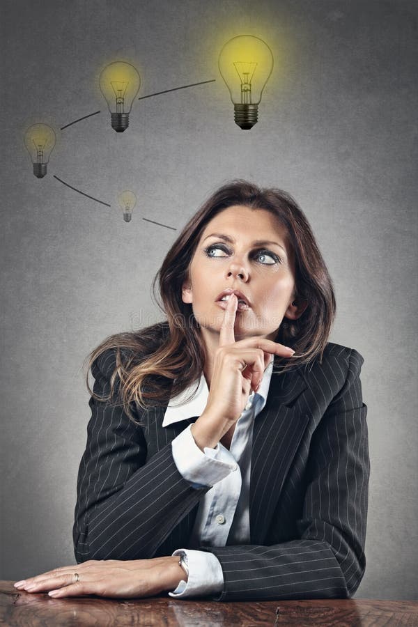 Good idea growing stock image. Image of portrait, creativity - 40736979