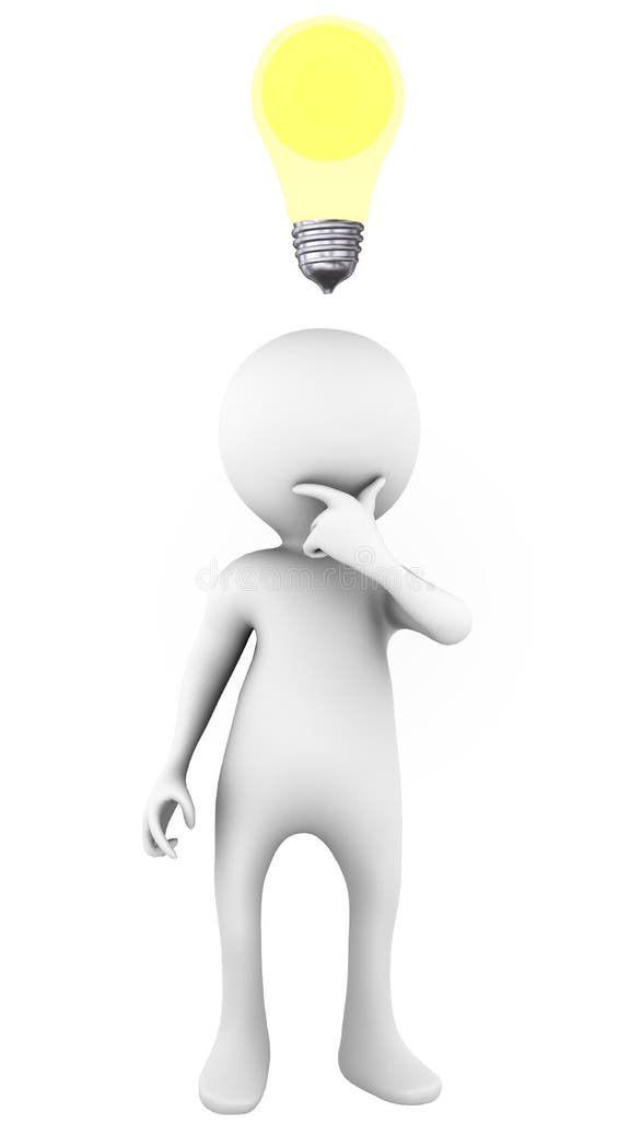 Idea Light Bulb Thinking Stock Illustrations – 58,714 Idea Light Bulb ...