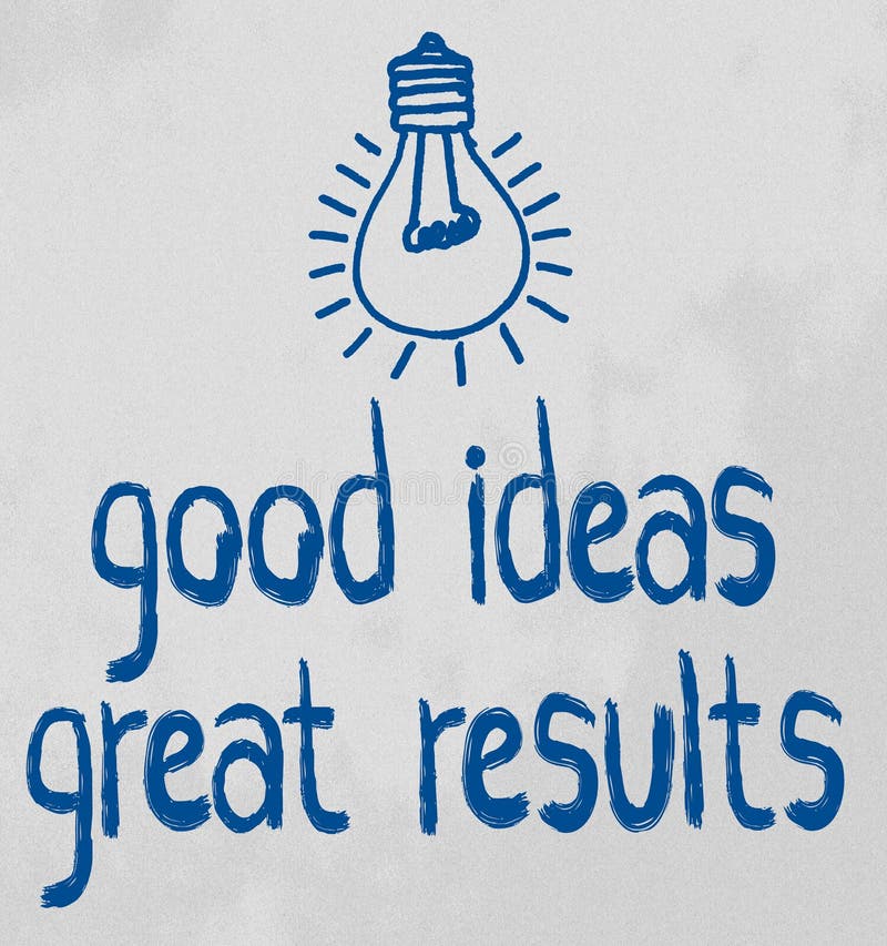 Good ideas stock illustration. Illustration of color - 20414129
