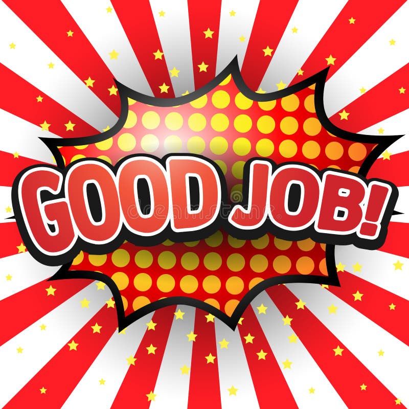 Good Job Cartoon Stock Illustrations – 6,847 Good Job Cartoon Stock ...