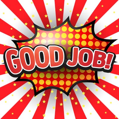 Good Job Cartoon Stock Illustrations – 6,470 Good Job Cartoon Stock ...