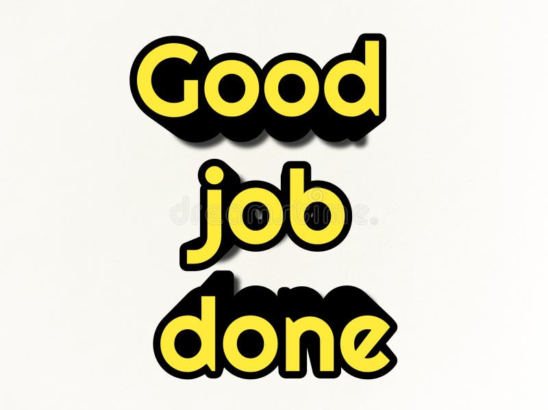 Good Done Stock Illustrations – 8,092 Good Done Stock Illustrations ...
