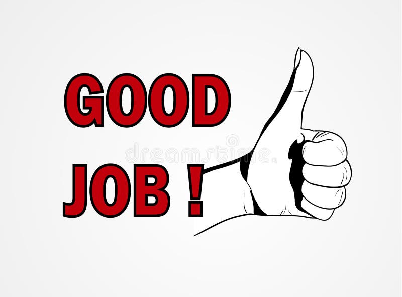 Good job stock illustration. Illustration of professional - 60675612