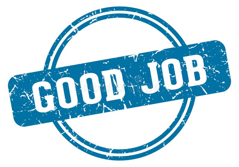 Good job stamp stock vector. Illustration of graphic - 365329390