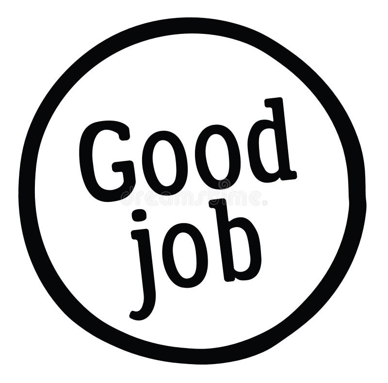 Phenomenal Job Clipart Black