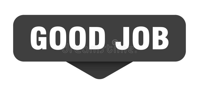 Good Job Sticker Stock Illustrations – 1,741 Good Job Sticker Stock ...
