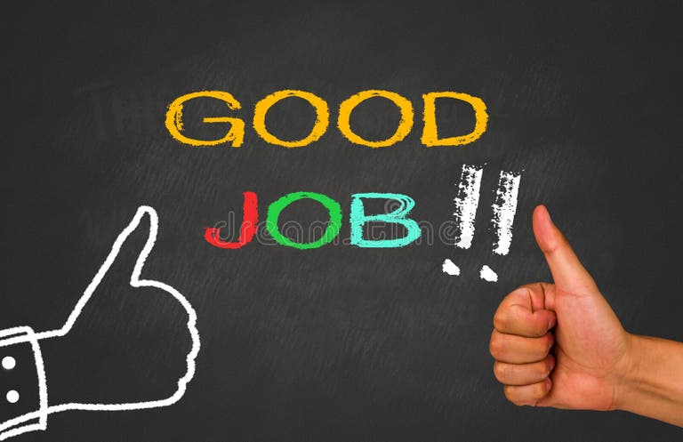 Good job stock image. Image of appraise, thumb, praise - 43747185