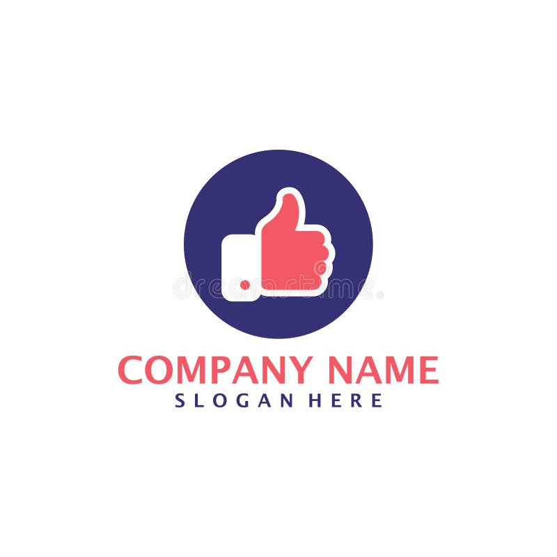 Good Logo Design Vector. Like Logo Design Template Concept Stock Vector ...