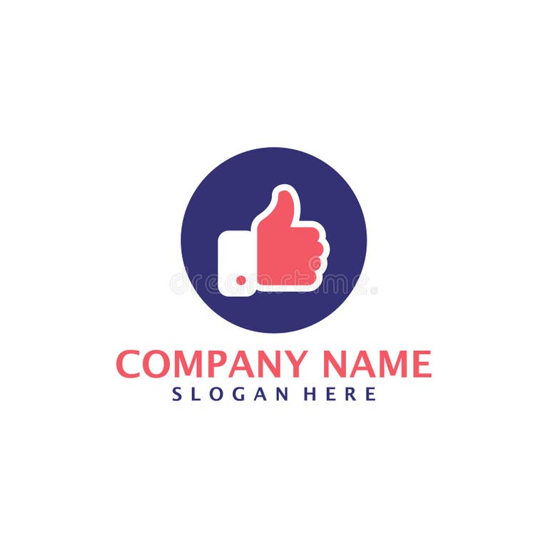 Good Logo Design Vector. Like Logo Design Template Concept Stock Vector ...