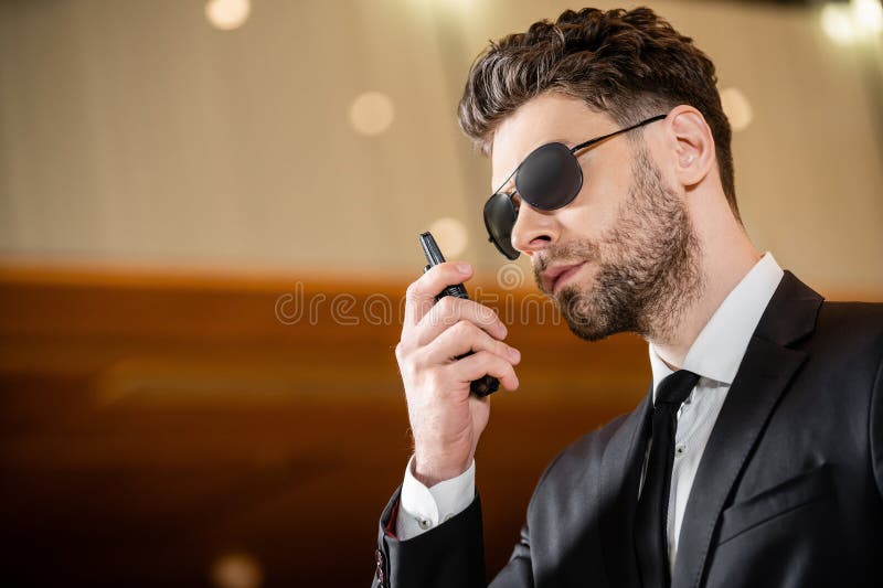 Professional Headshots, Bodyguard Service, Handsome Man Stock Photo ...