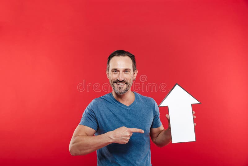 156 Man Holding Pointer Smiling Stock Photos - Free & Royalty-Free ...