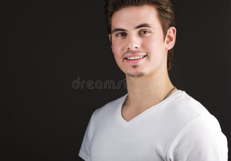 Good looking fashion young stock image. Image of masculine - 22887609