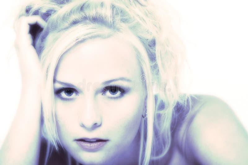 Good looking girl 2 stock image. Image of extensions, lipstick - 1822711