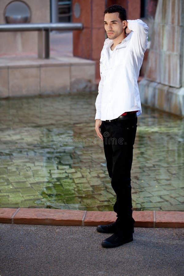 Good Looking Guy stock photo. Image of stubble, contact - 24824804