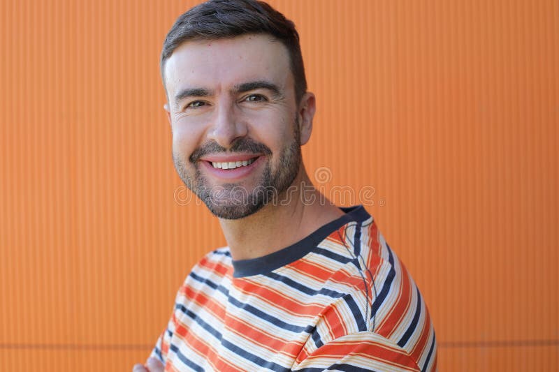 Good Looking Man with a Beard Stock Photo - Image of latino, british ...