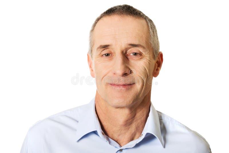Good looking mature man stock image. Image of male, happy - 49110895