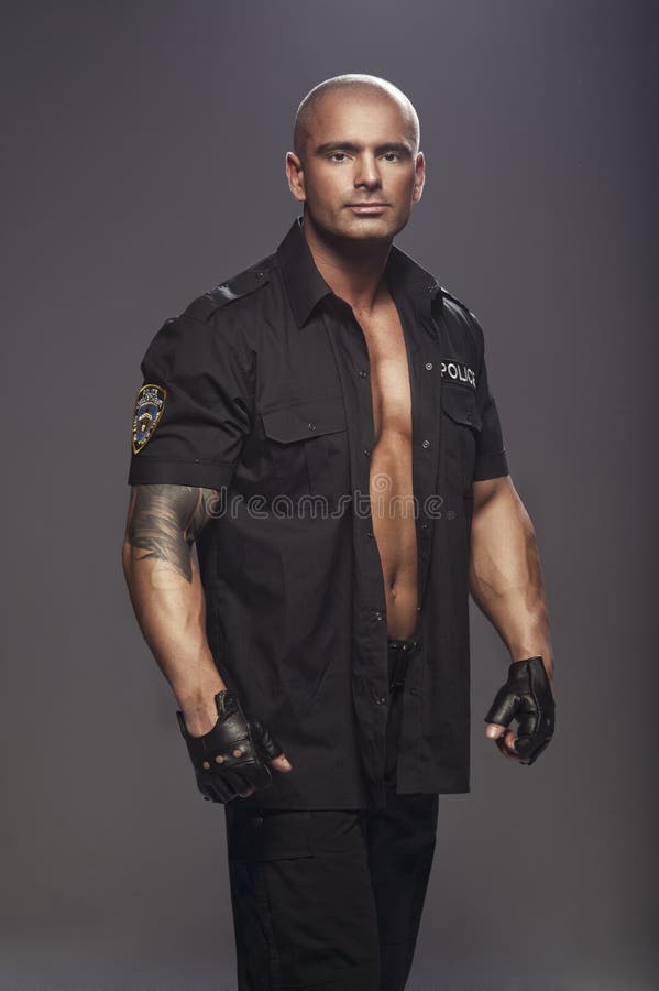 195 Muscular Policeman Stock Photos - Free & Royalty-Free Stock Photos ...