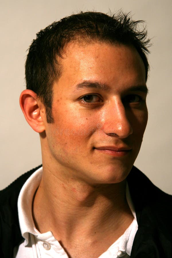 Good Looking Young Man in Studio Stock Image - Image of face, anglo ...