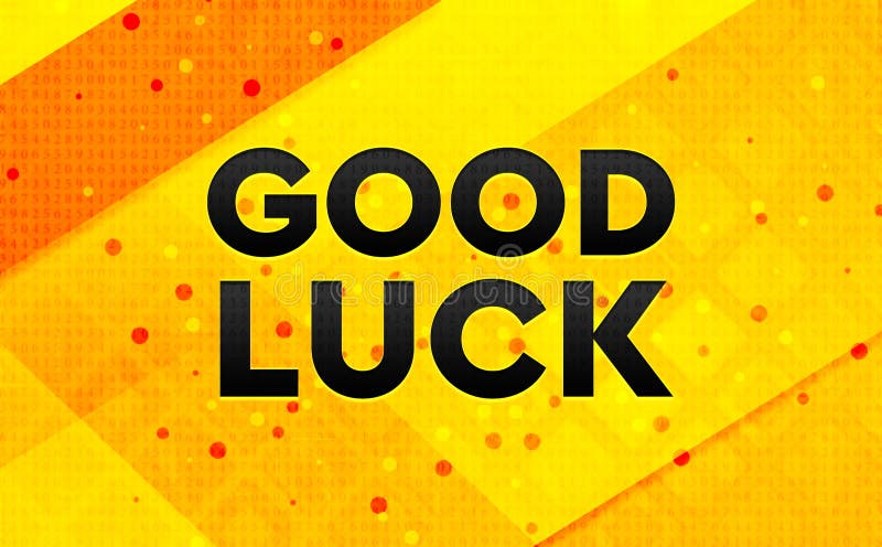 Good Luck Banner Stock Illustrations – 4,010 Good Luck Banner Stock ...