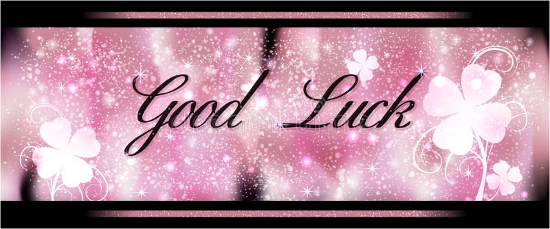 Good Luck stock vector. Illustration of celebration, valentine - 40043323