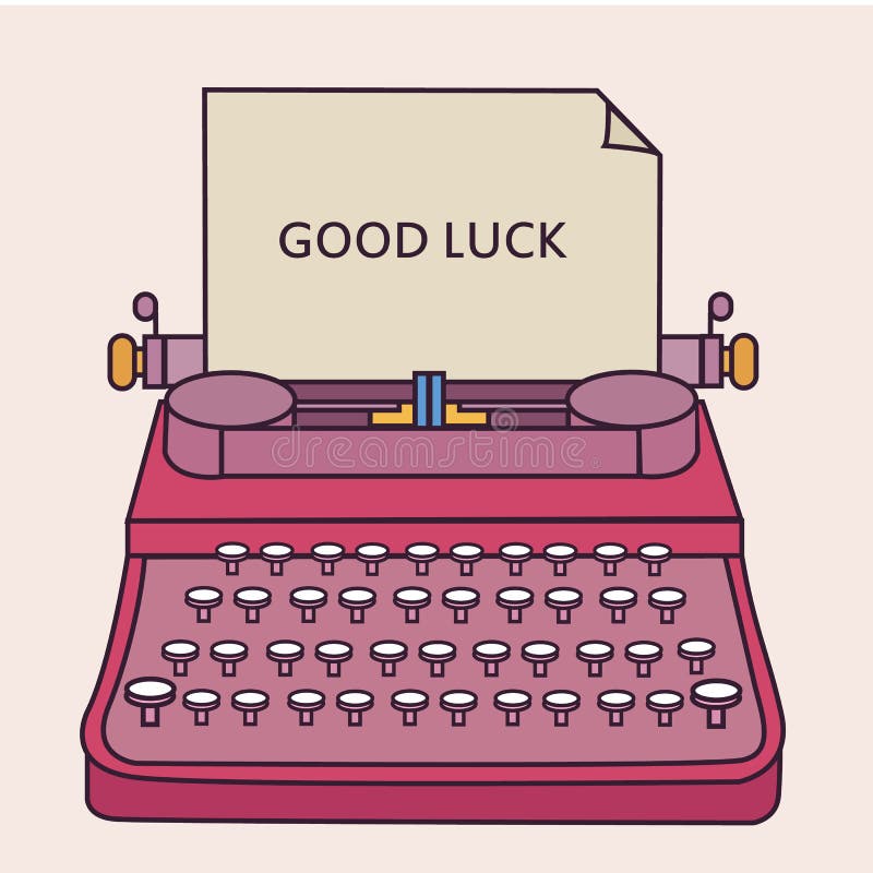 Good Luck Note Stock Illustrations – 856 Good Luck Note Stock ...
