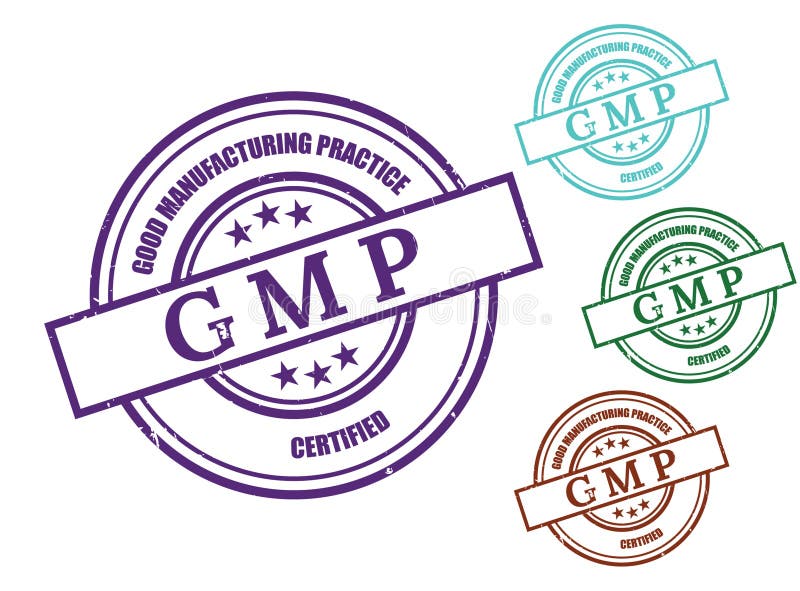 Good Manufacturing Practice (GMP) Certified Rubber Stamp Vector Set ...