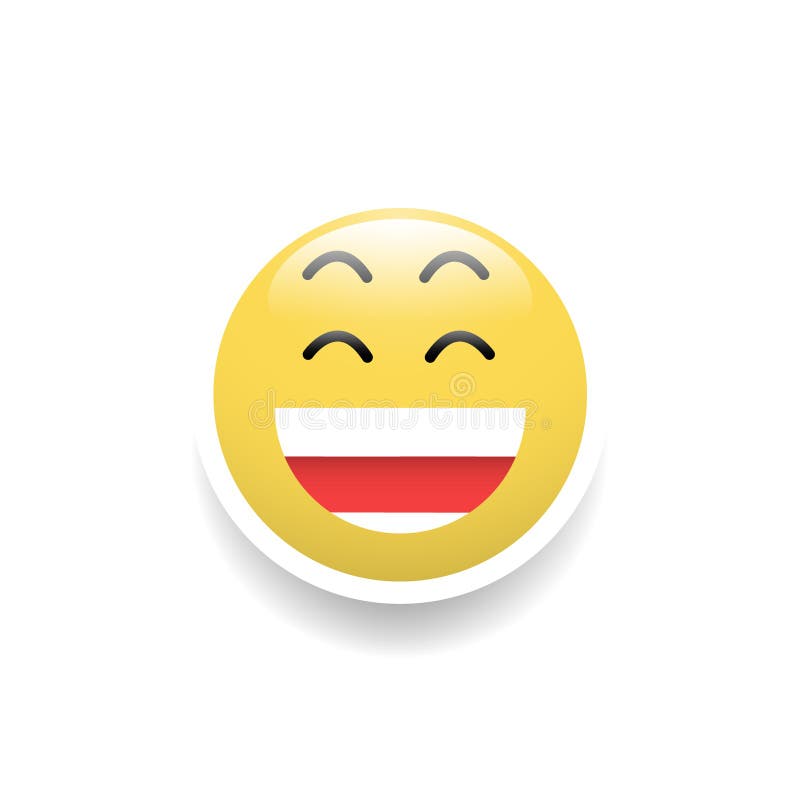 Good Mood Face Emoticon,Vector and Illustration Stock Vector ...